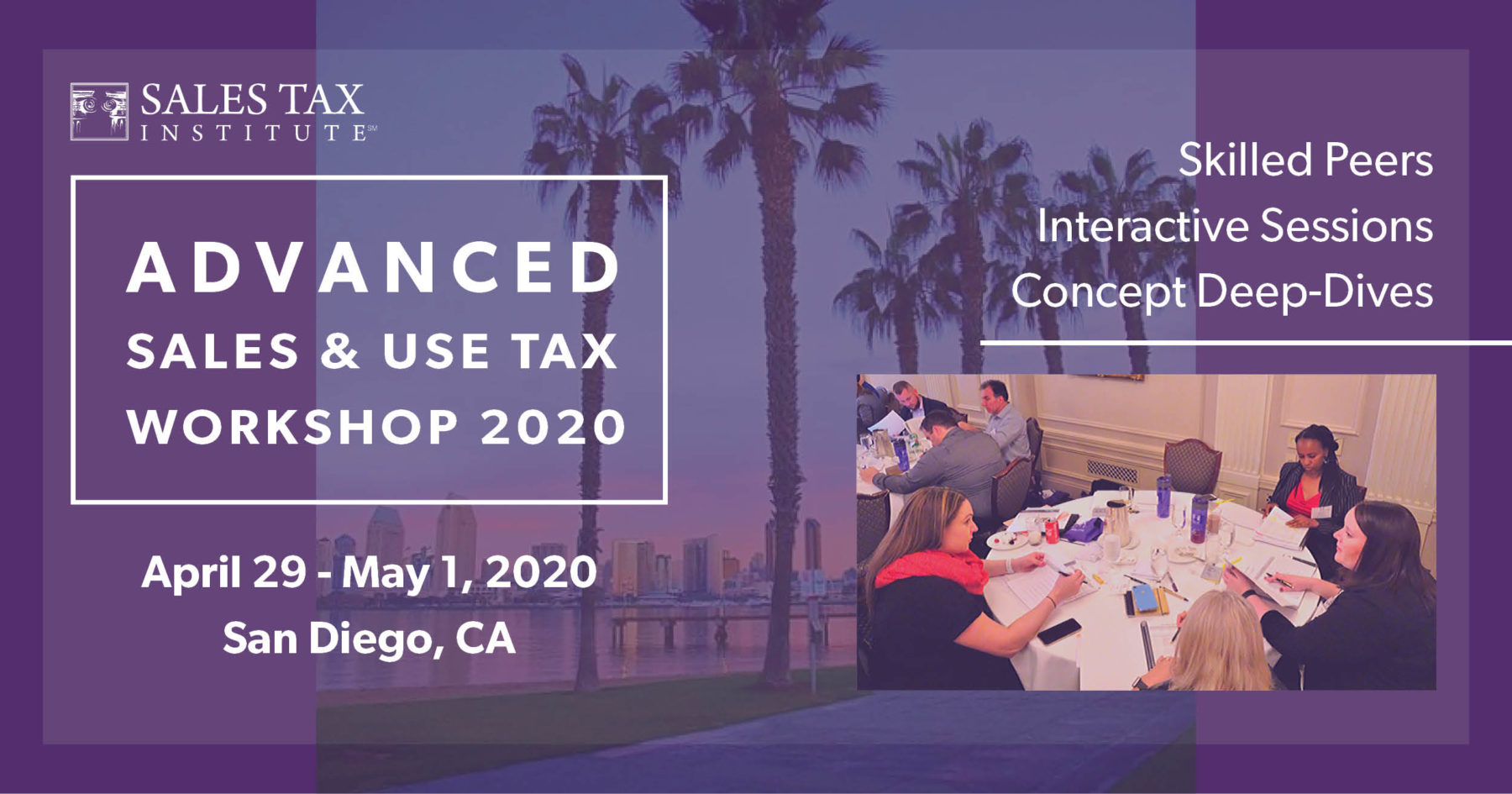 Advanced Sales and Use Tax Workshop - Tax Workshop | Sales Tax Institute