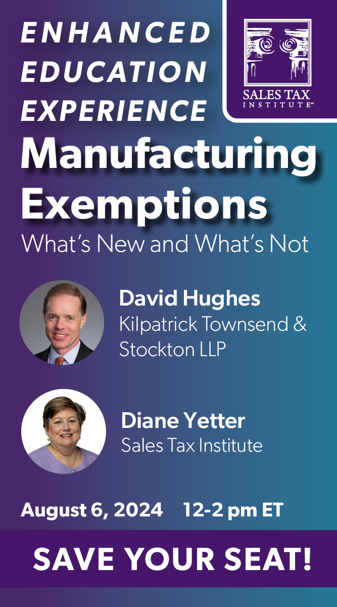 Sales tax training for Experts, Sales Tax Classes on Advanced Topics ...