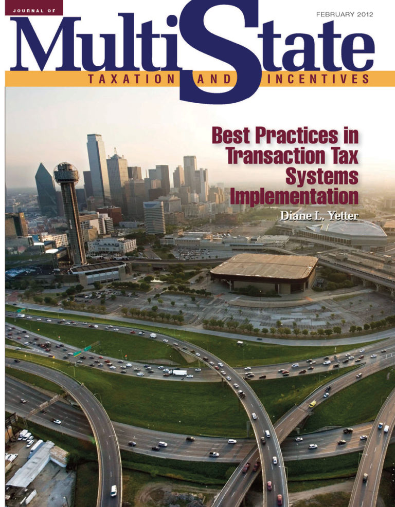 Best Practices in Transaction Tax Systems Implementation | Sales Tax ...