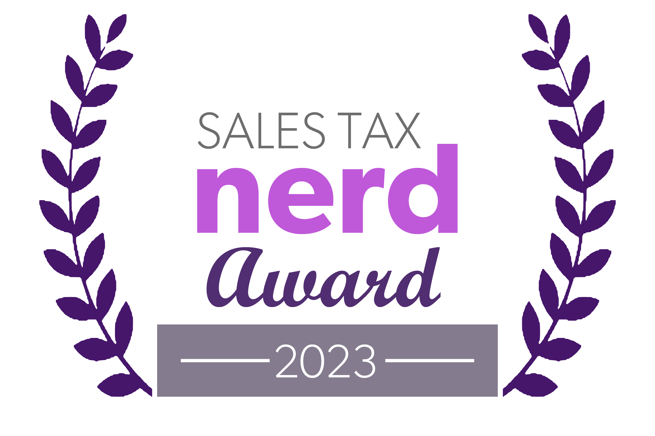 Sales Tax Nerd Award 2023 | Sales Tax Institute
